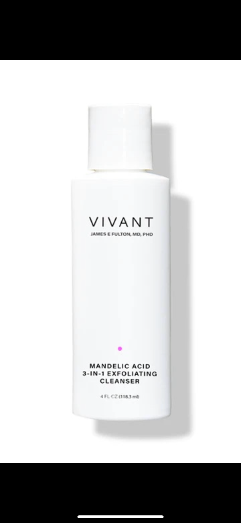 Mandelic Acid Exfoliating Cleanser Scrub | acne edit
